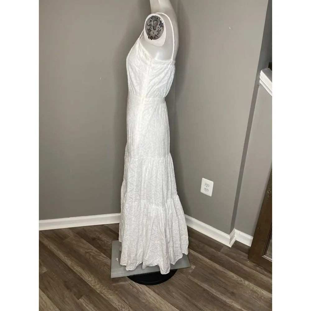 Veronica Beard | Dresses | Veronica Beard Alondra Eyelet Maxi Dress Xs ...